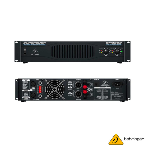 Behringer Europower EP2000 - Amplificador de potencia | Music Tech